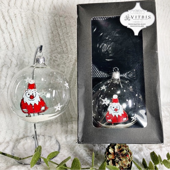 VitBis | Holiday | Vitbis Polish Handcrafted Glass Christmas Ornaments ...